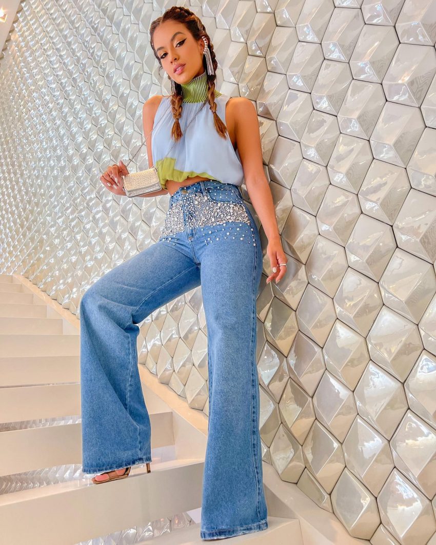 Como Combinar Jeans Anchos - 10 Consejos - Esmilna Castillo