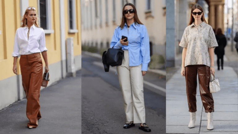 Como Combinar Pantalones De Cuero: 10 Atuendos Y Consejos Que Puedes ...