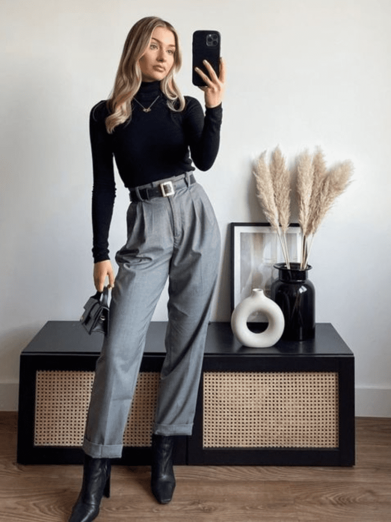 ¿Cómo Combinar Un Pantalón Gris? 10 opciones incréibles