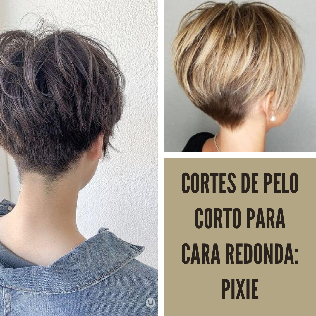 4 Cortes de pelo corto para cara redonda ¡muy favorecedores!