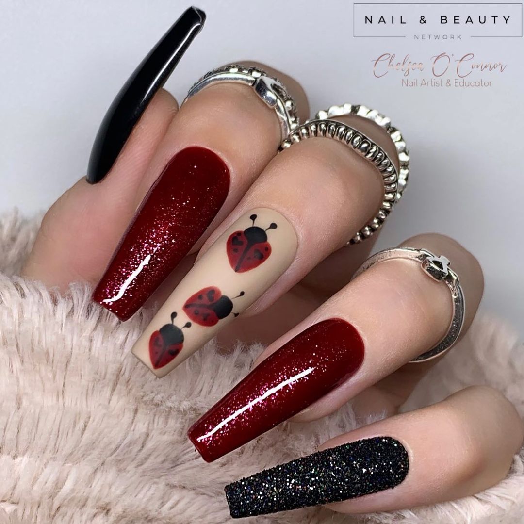 Las Nuevas 23 Ideas De Diseños De uñas Rojas En Este 2024 De Las Que Te ...