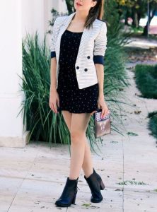 Top 9: Cómo combinar vestidos con botines negros ¡Ideas geniales de ...