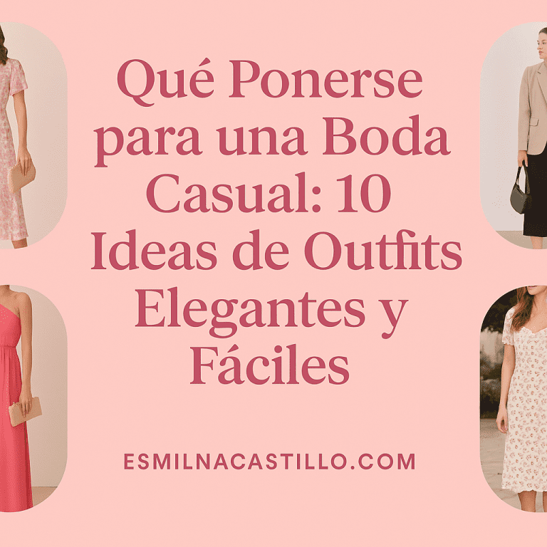 Qué Ponerse para una Boda Casual: 10 Ideas de Outfits Elegantes y ...