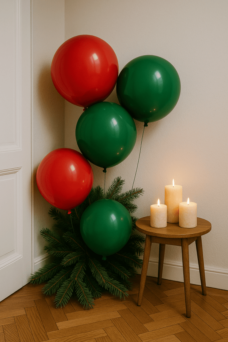Decoraciones De Navidad Con Globos: 7 Ideas Originales y Fáciles ...