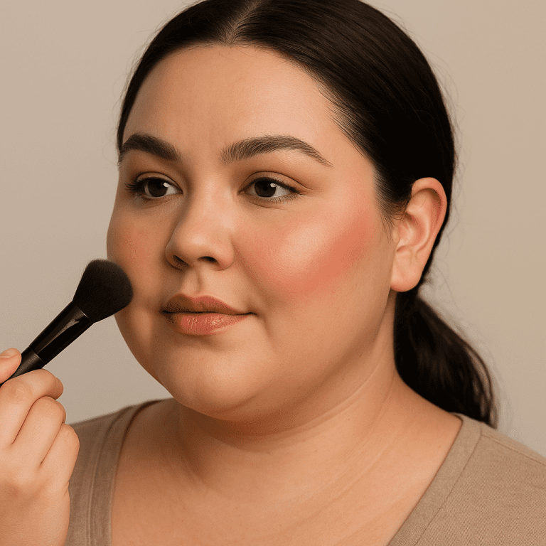 Maquillaje Para Cara Redonda y Cachetona: Trucos Que Afinan El Rostro - Esmilna Castillo